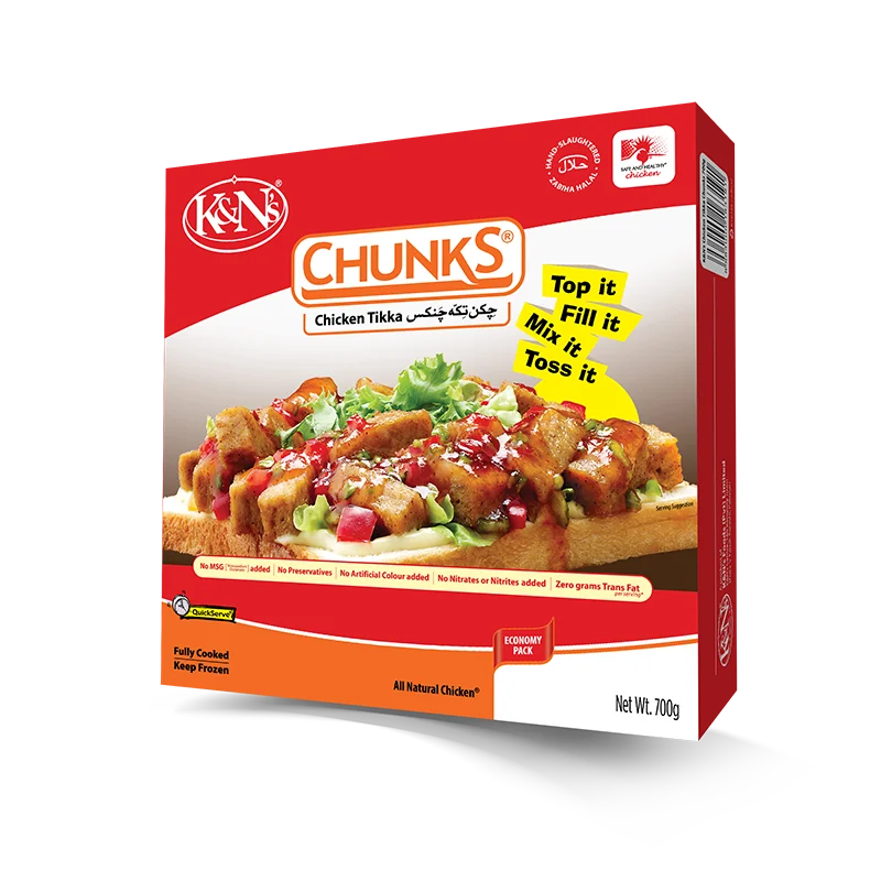 Chicken Tikka Chunks - Buy K&N's Chicken Products | K&N's Store