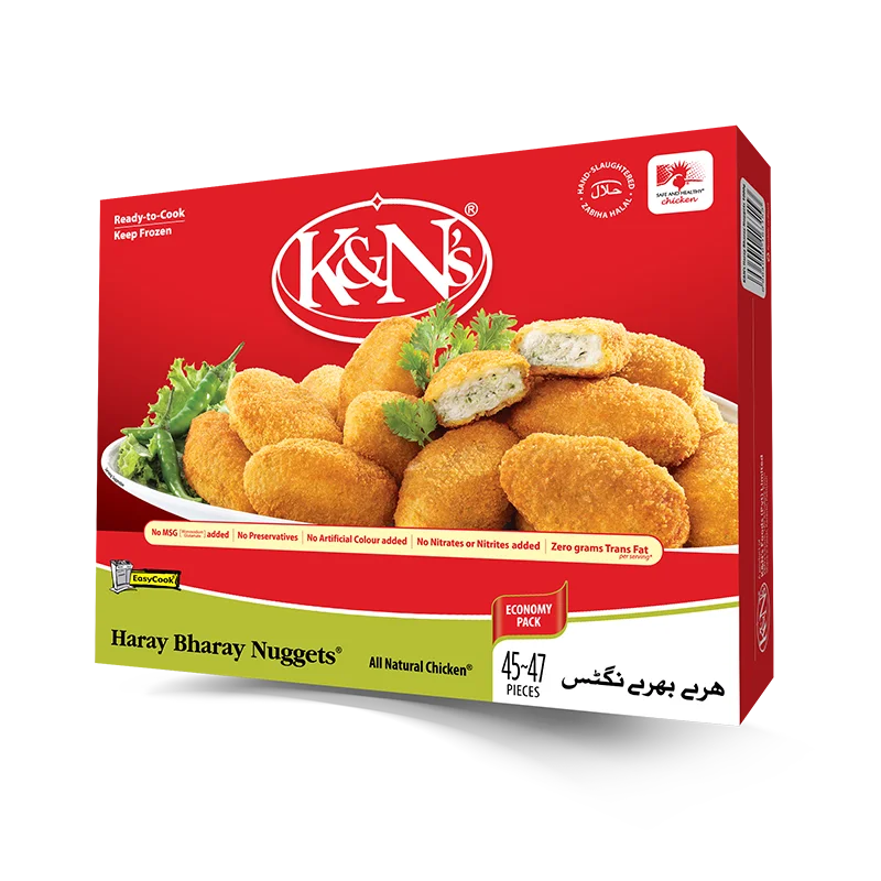 Haray Bharay Nuggets - Buy K&N's Chicken Products | K&N's Store